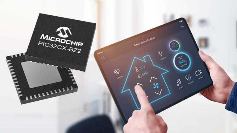 Microchip PIC32CX-BZ2 MCU Family