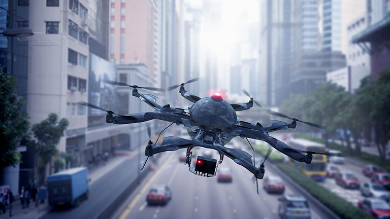 Technologies for drones, robots and autonomous vehicles